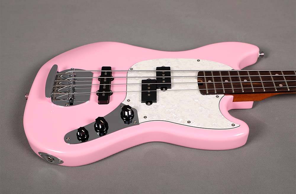 SQOE SJB400 4-STRING ROASTED MAPLE FRETBOARD SHORT SCALE ELECTRIC ...