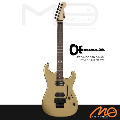 CHARVEL PRO MOD PLUS SAN DIMAS SD1 SRS HH FR ELECTRIC GUITAR, RW FB ...